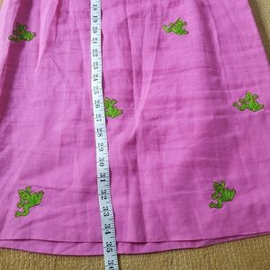 C&J Laing | Dresses | Cj Laing Linen And Embroidered Dress Size 8 ...